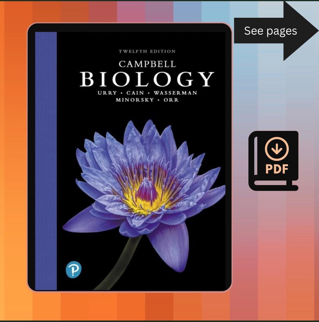 Campbell Biology 12th Edition Full Ebook Instant Download ISBN: 0135188741, 9780135188743 - Etsy UK