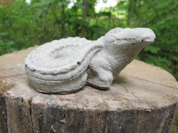 4 Long Cement Alligator Garden Mossy Weathered Concrete | Etsy