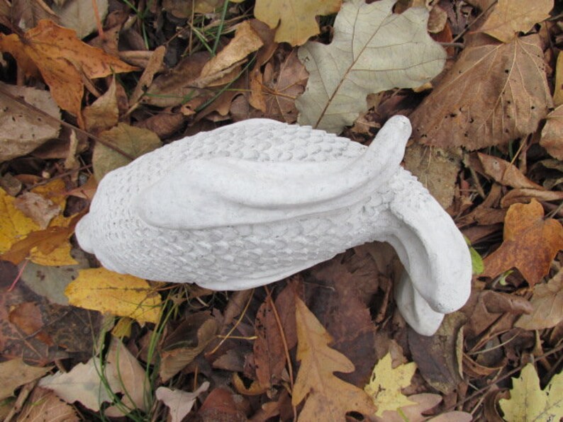 9 1/2 Long Cement Koi Goldfish Fish Garden Art Concrete | Etsy