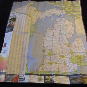 Official 2021 Michigan Highway State Road Map - Etsy