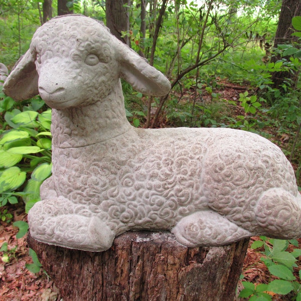 Lamb Statue - Etsy