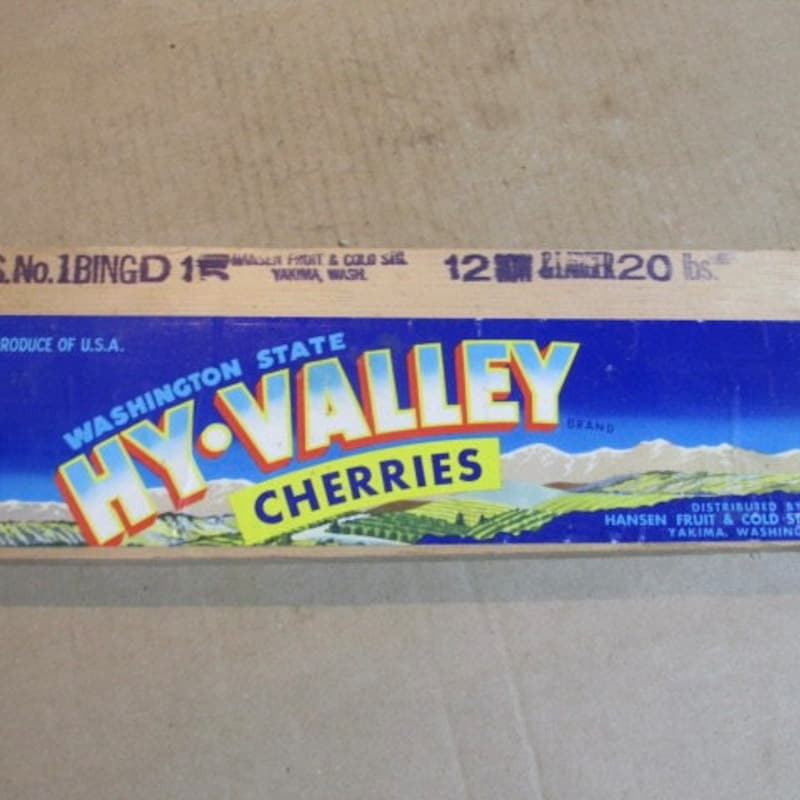 Fruit Crate Label - Etsy