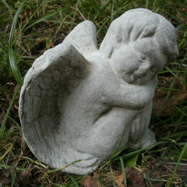 Angel Wing Garden Statue - Etsy