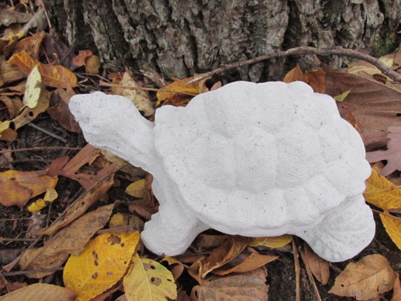 8 Cement Turtle Garden Art Statue Concrete Lawn | Etsy