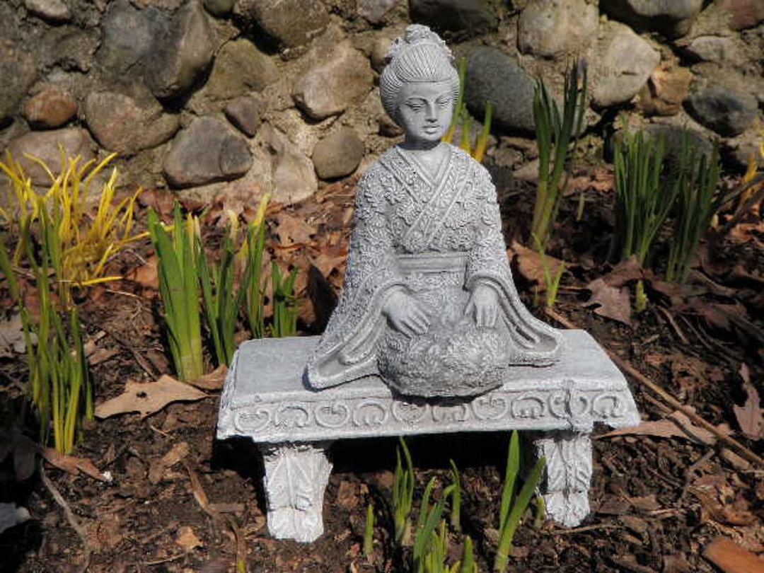 Oriental Pond Statues