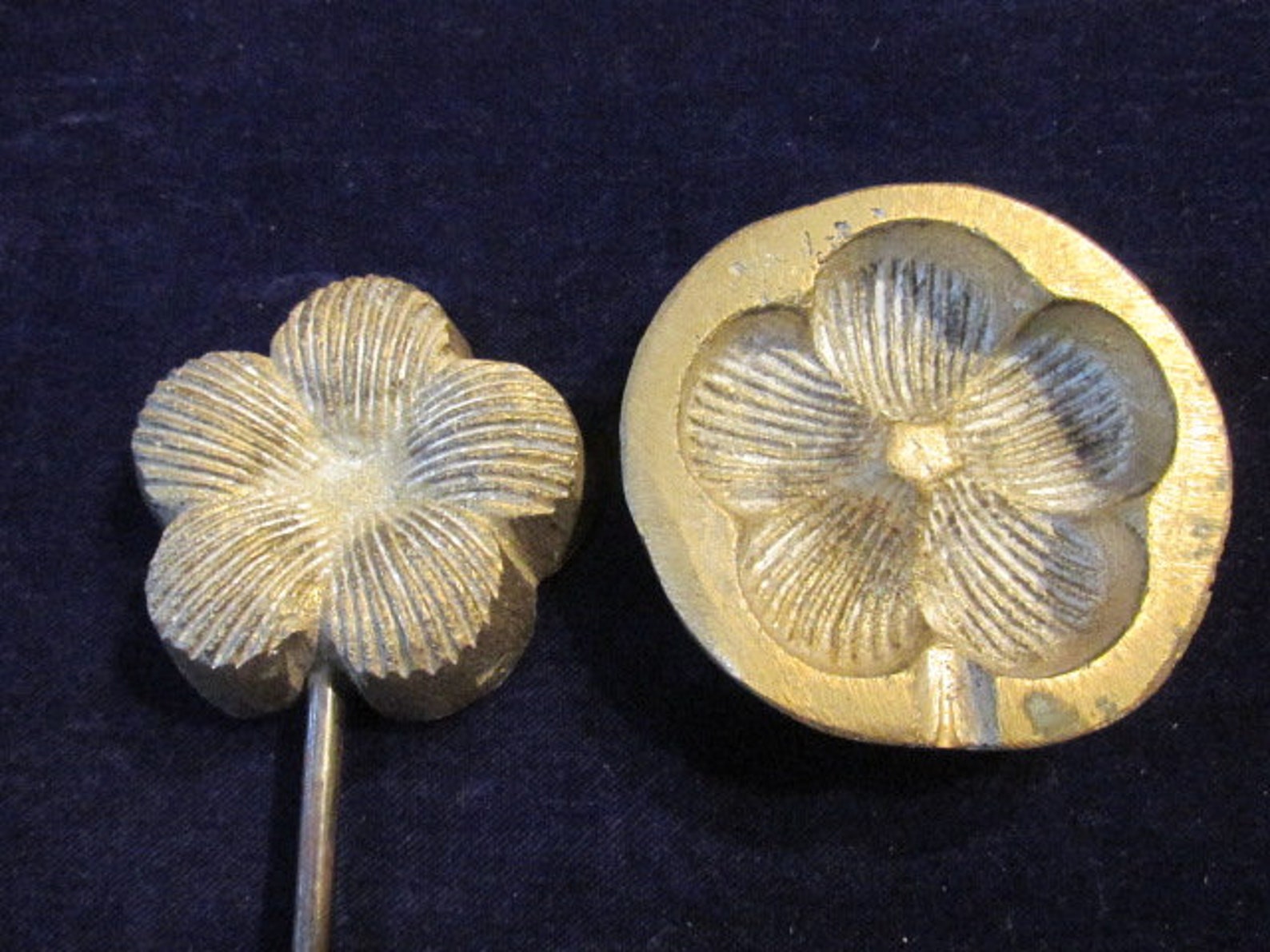 Vintage Millinery Flower Making Tool Brass Iron for 2 - Etsy