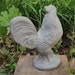 10" Tall Cement Rooster Chicken Garden Art Statue Concrete Farm Animal ...