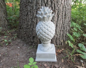 Concrete Pineapple Statue | Etsy