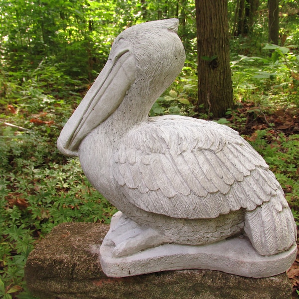 Outdoor Pelican Statue - Etsy