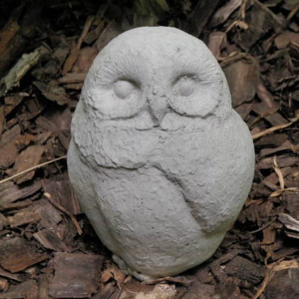 Concrete Owl - Etsy