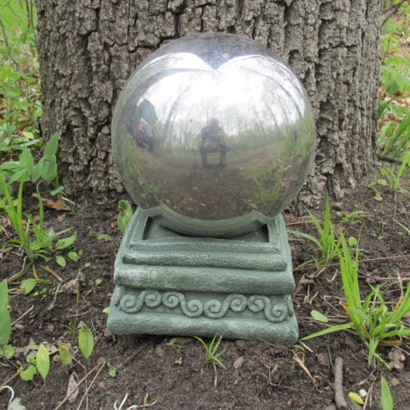 Gazing Ball Stand - Etsy