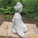 6" Tall Cement Geisha Girl Garden Art Concrete Asian Statue - Etsy