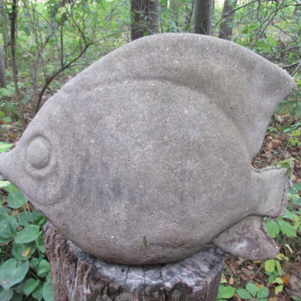 Large Fish Statue Garden - Etsy