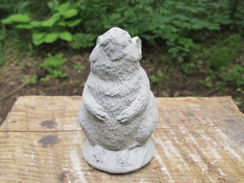 4 Tall Cement Rat Mouse Garden Concrete Statue Yard Art | Etsy