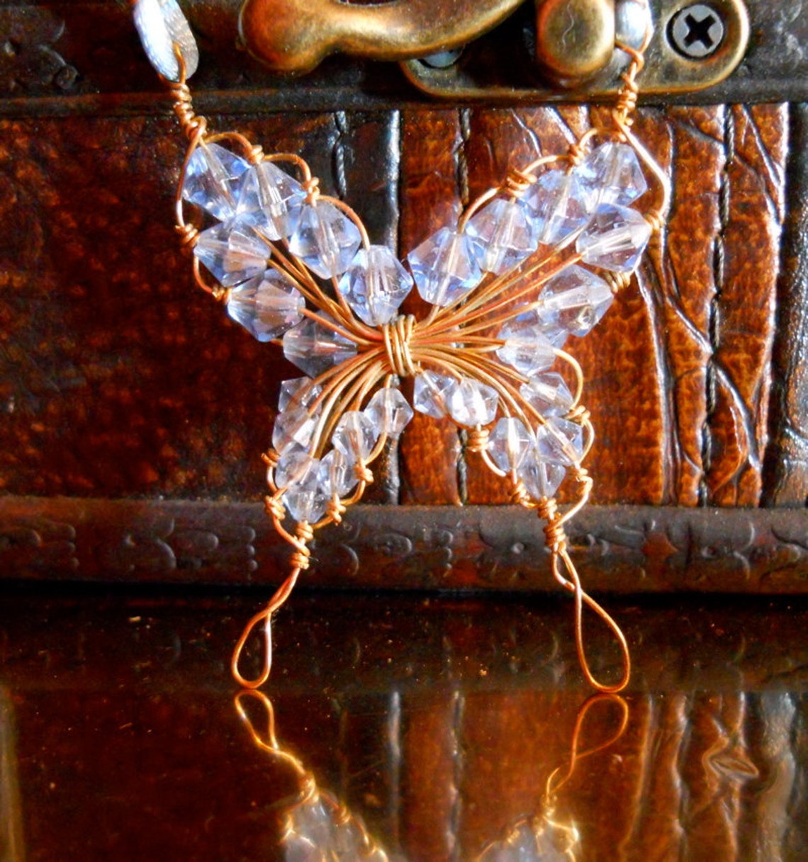 Blue Crystal Butterfly - Etsy