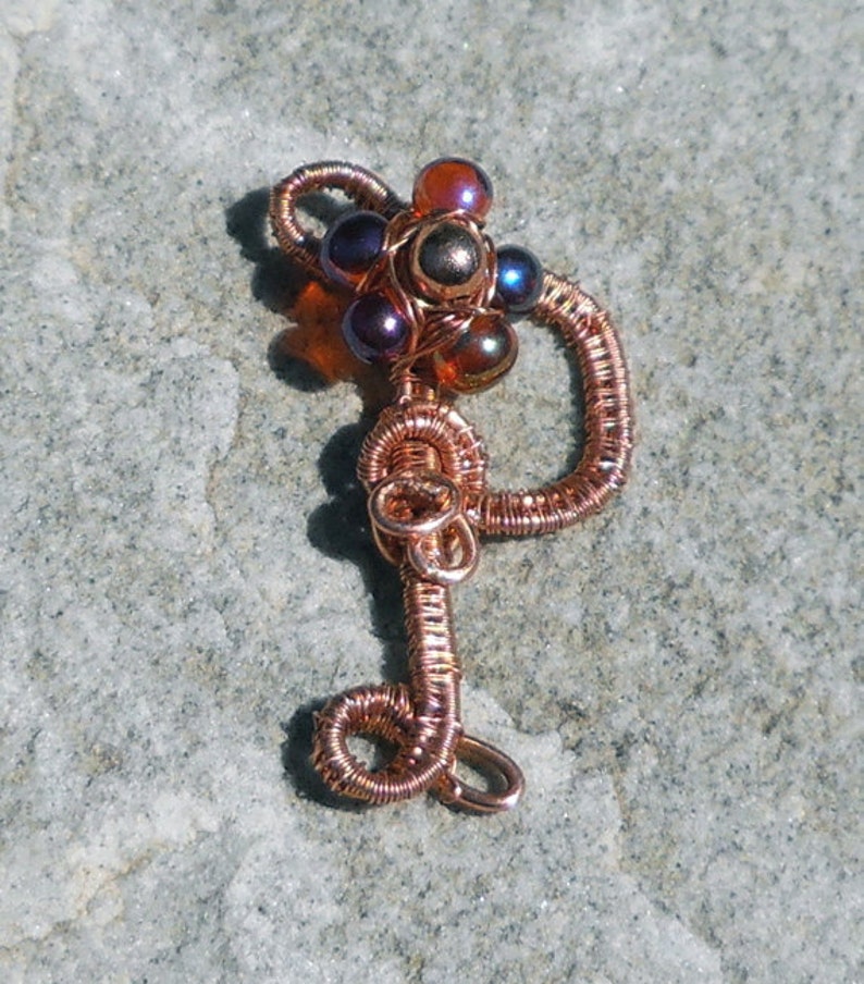 Initial Letter P Pendant - Etsy