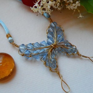 Blue Crystal Butterfly - Etsy