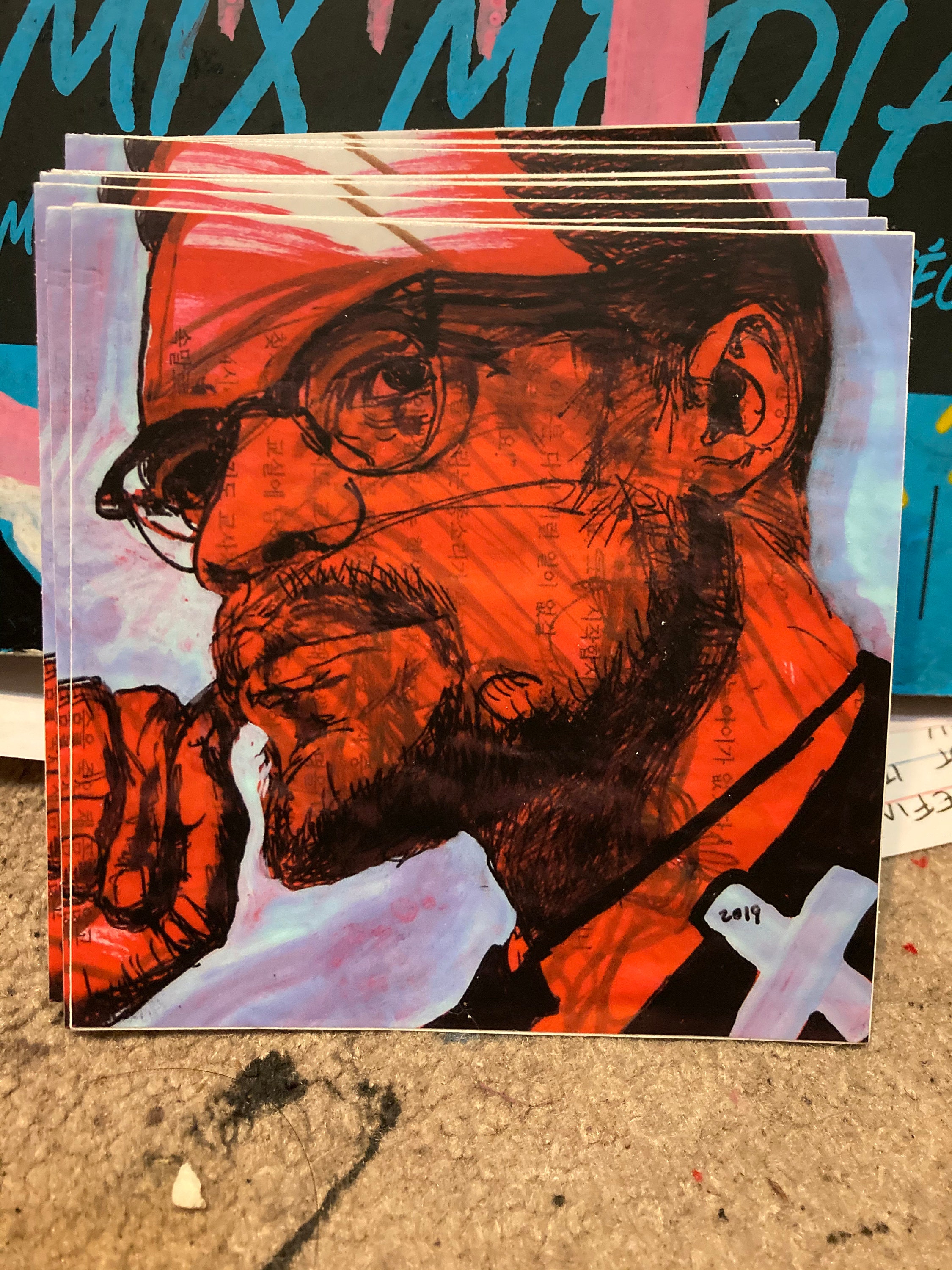Malcolm X Sticker Pack - Etsy