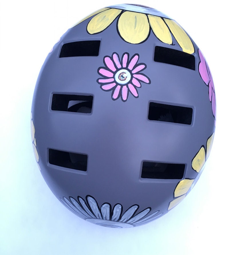 Flower Bike Helmet - Etsy