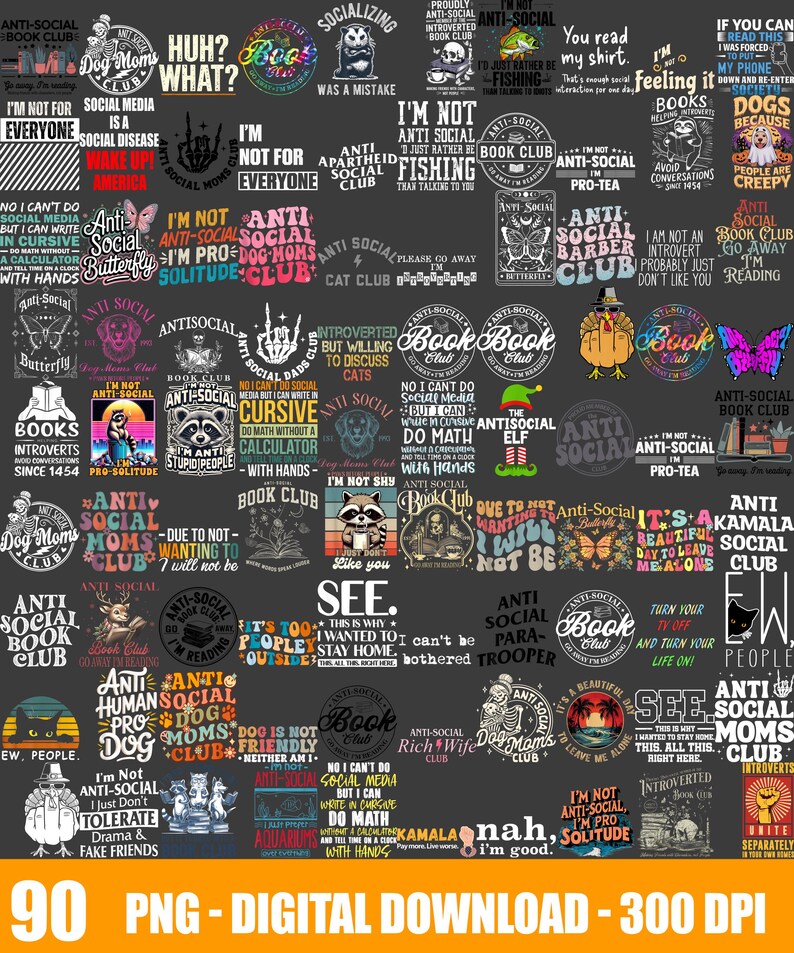 Homebody Anti Social Club PNG Introvert Png, Anti Social Png, Social ...