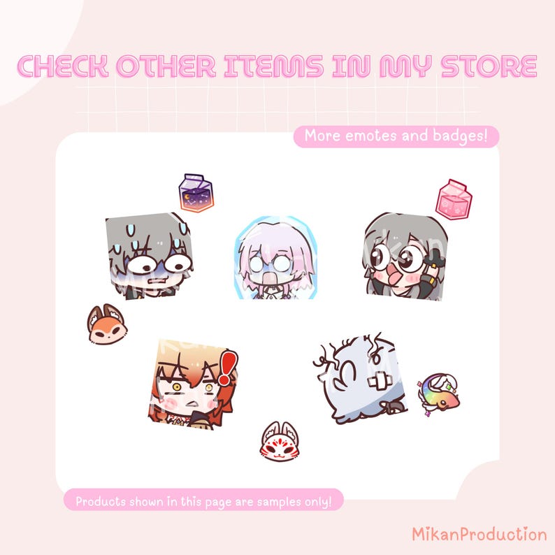 Cyrene Honkai Star Rail HSR Emotes for Twitch | Youtube | Discord - Etsy