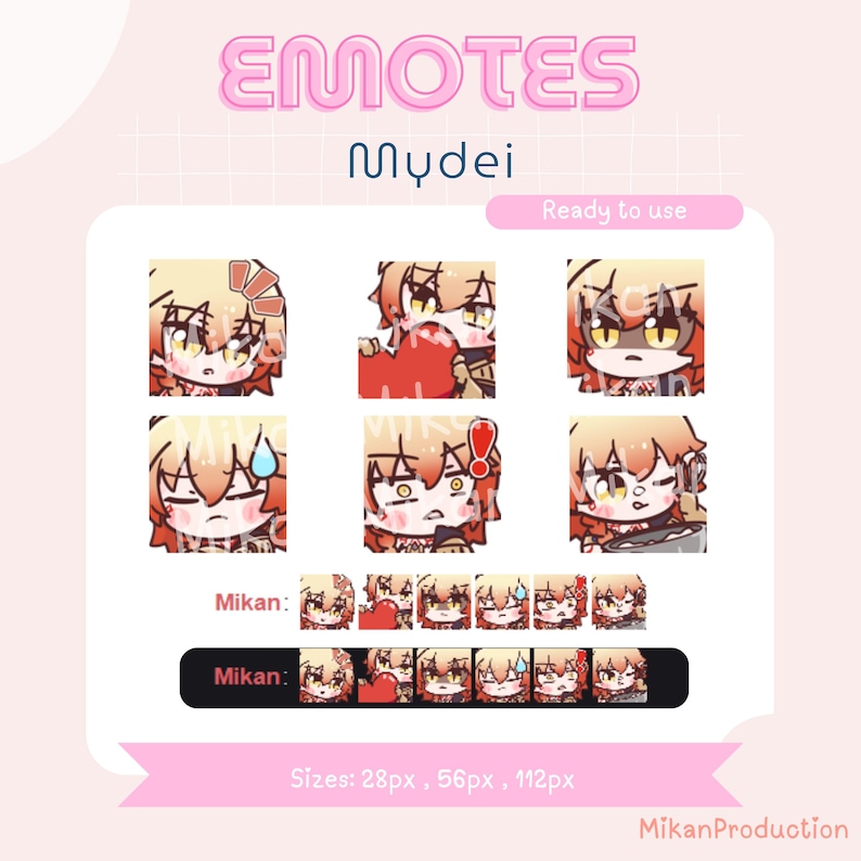 Mydei Honkai Star Rail HSR Emotes for Twitch | Youtube | Discord - Etsy