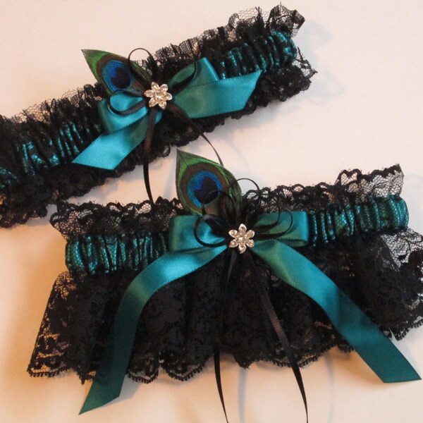 Black Lace Garter - Etsy