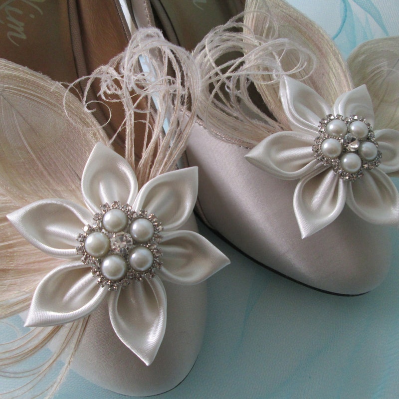 Feather Shoe Clips - Etsy