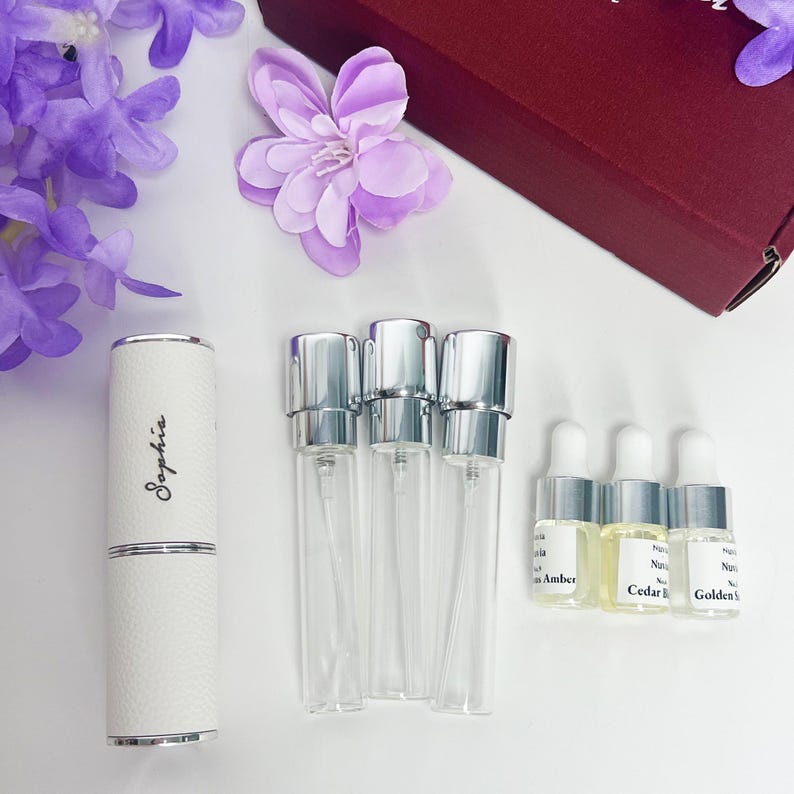 Personalized Name Perfume Bottle, Macaron Color Perfume Atomizer ...