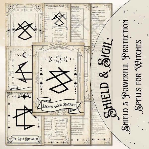 Sigil Sticker - Etsy