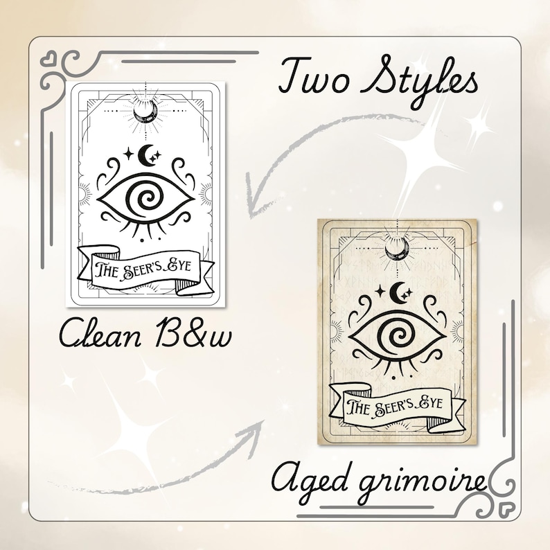 Divination Sigils and Spells | 5 Intuition and Clarity Pages | Book of ...