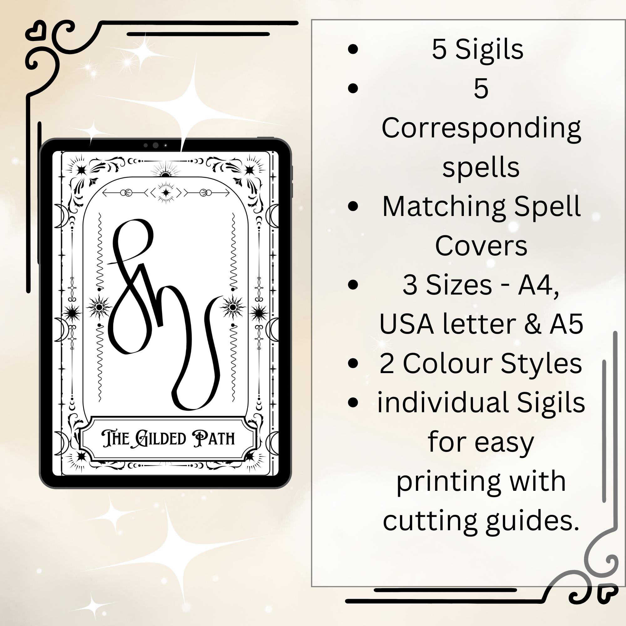 Prosperity Sigils for Manifestation & Money Magic | Abundance ...