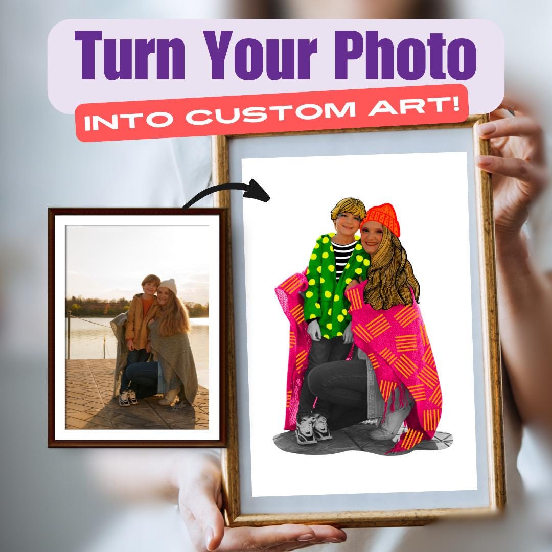Personalized Portrait Art: Transform Memories Into Masterpieces, Custom ...