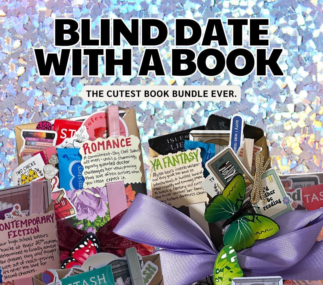 Blind Date With a Book – Mystery Wrapped Book Gift, Surprise Book Box ...