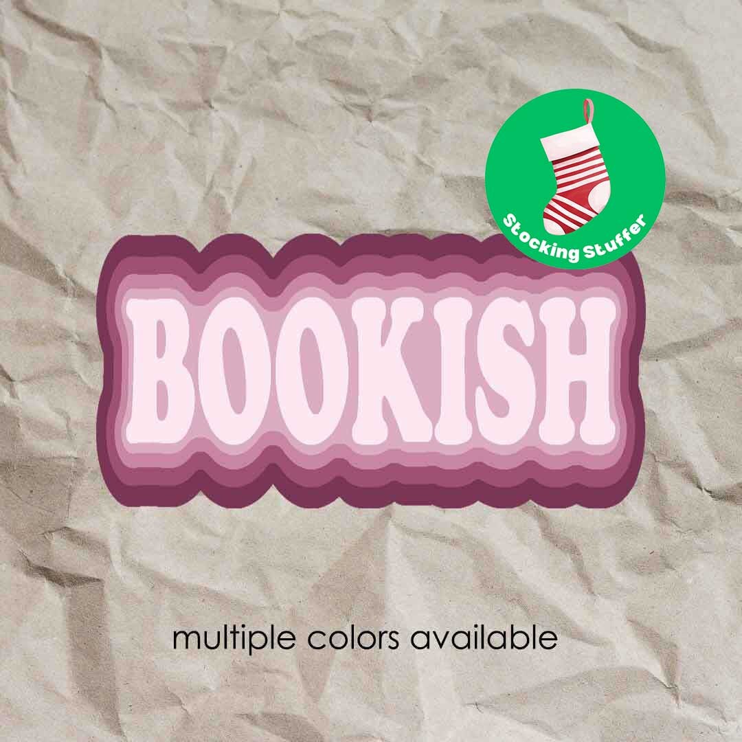 Bookish Sticker Book Store Sticker Book Lover Sticker Book - Etsy
