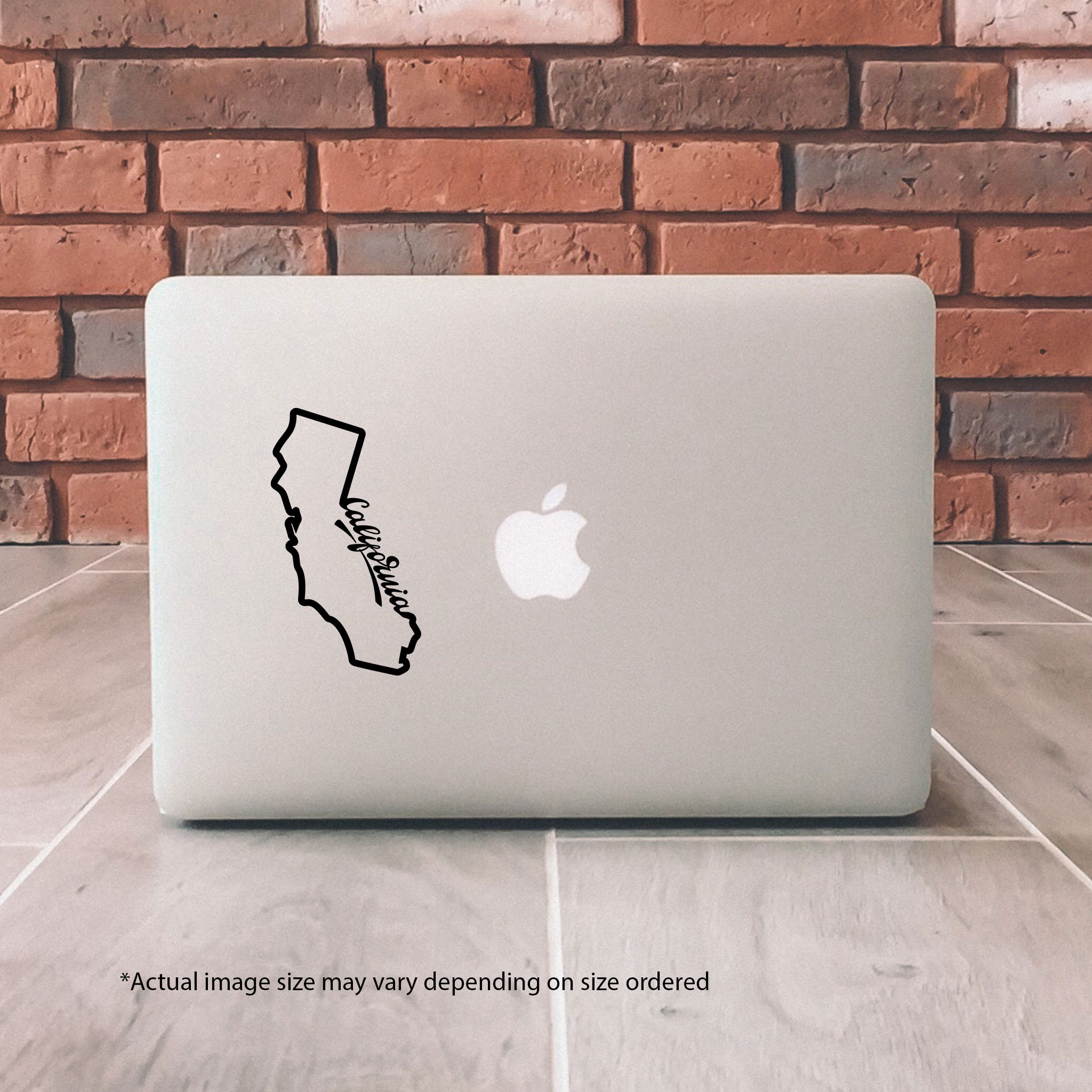 California Outline Permanent Vinyl Decal Sticker, Truck Decal, Car ...