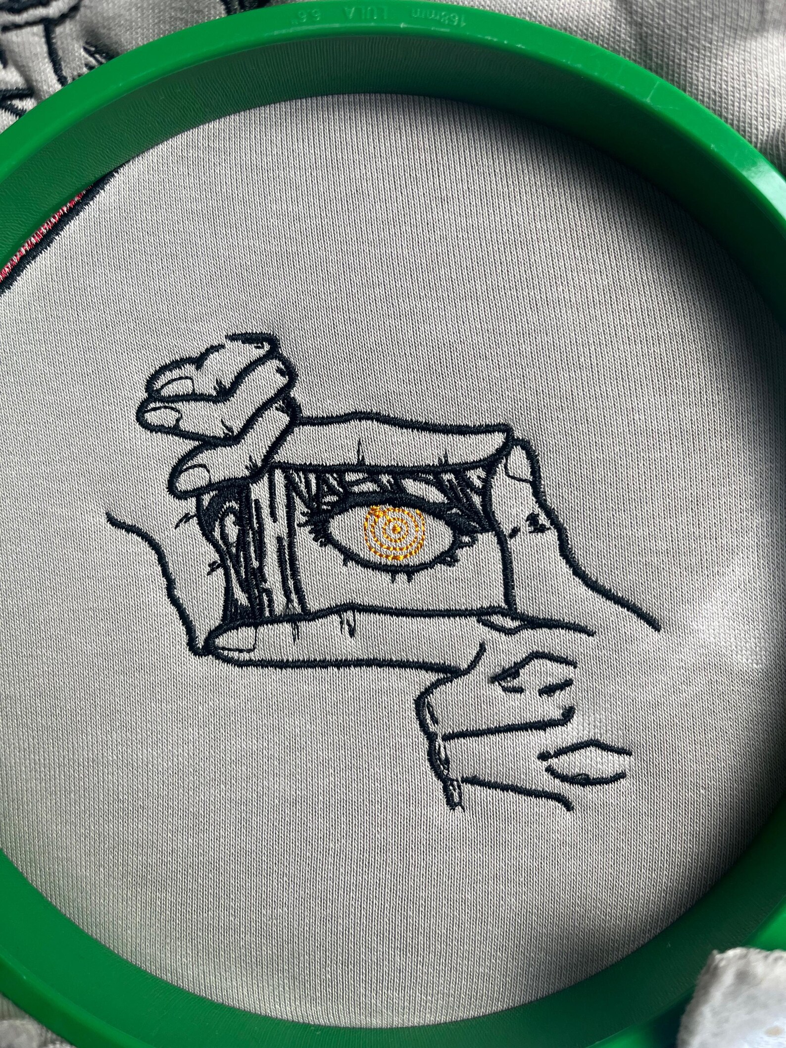 Anime Eye Embroidery Design | Otaku Style Stitch File (digital Download ...
