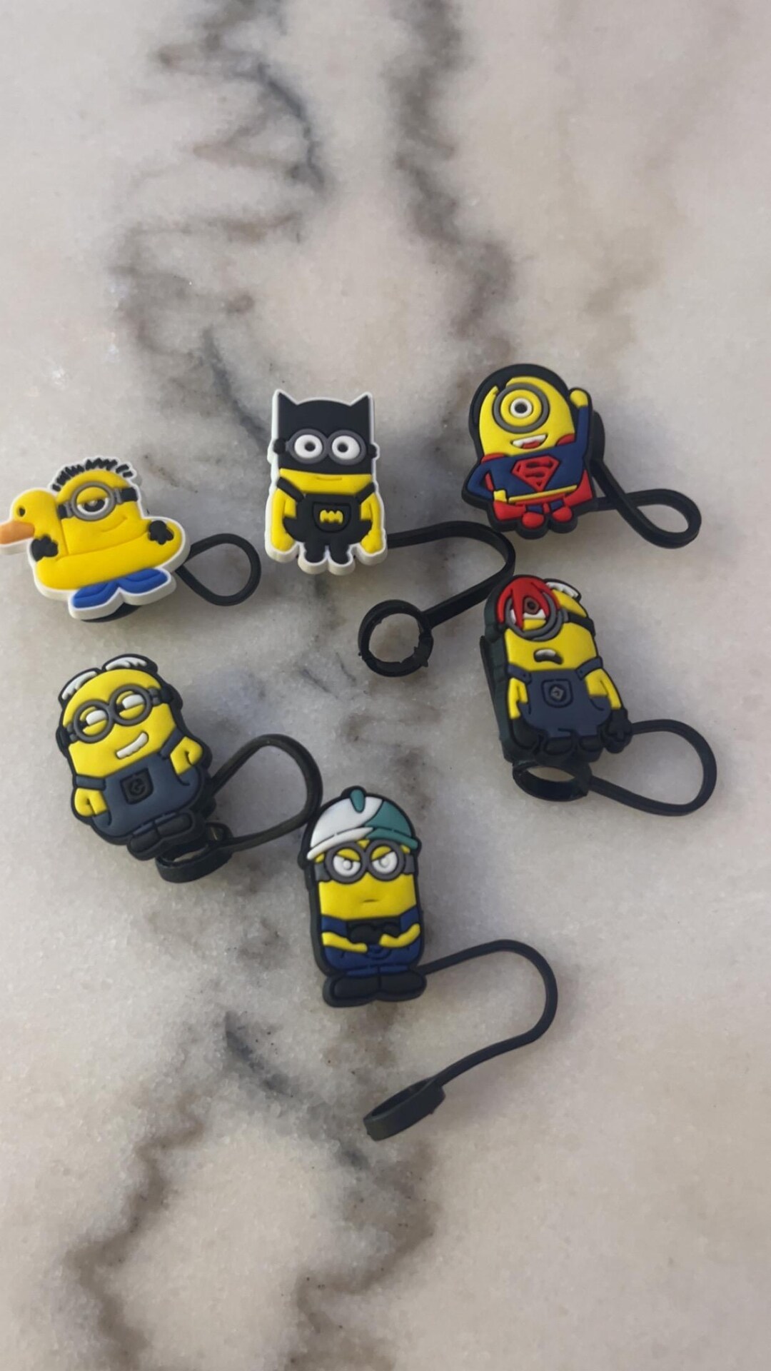 Minion Straw Covers - Etsy