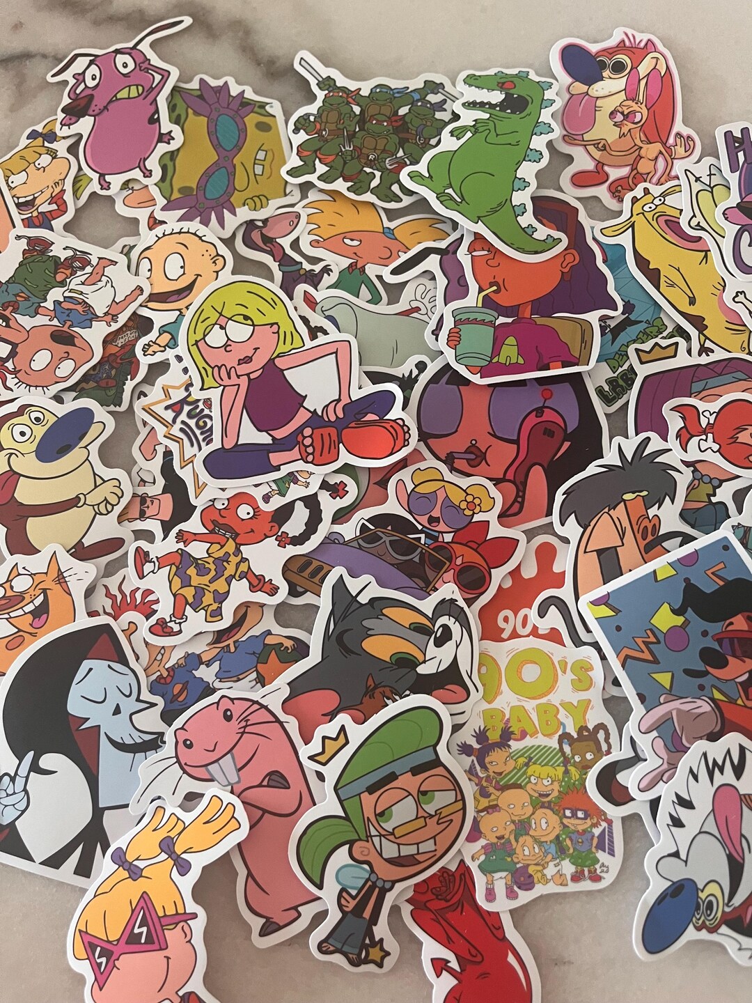 90s Cartoon Stickers - Etsy