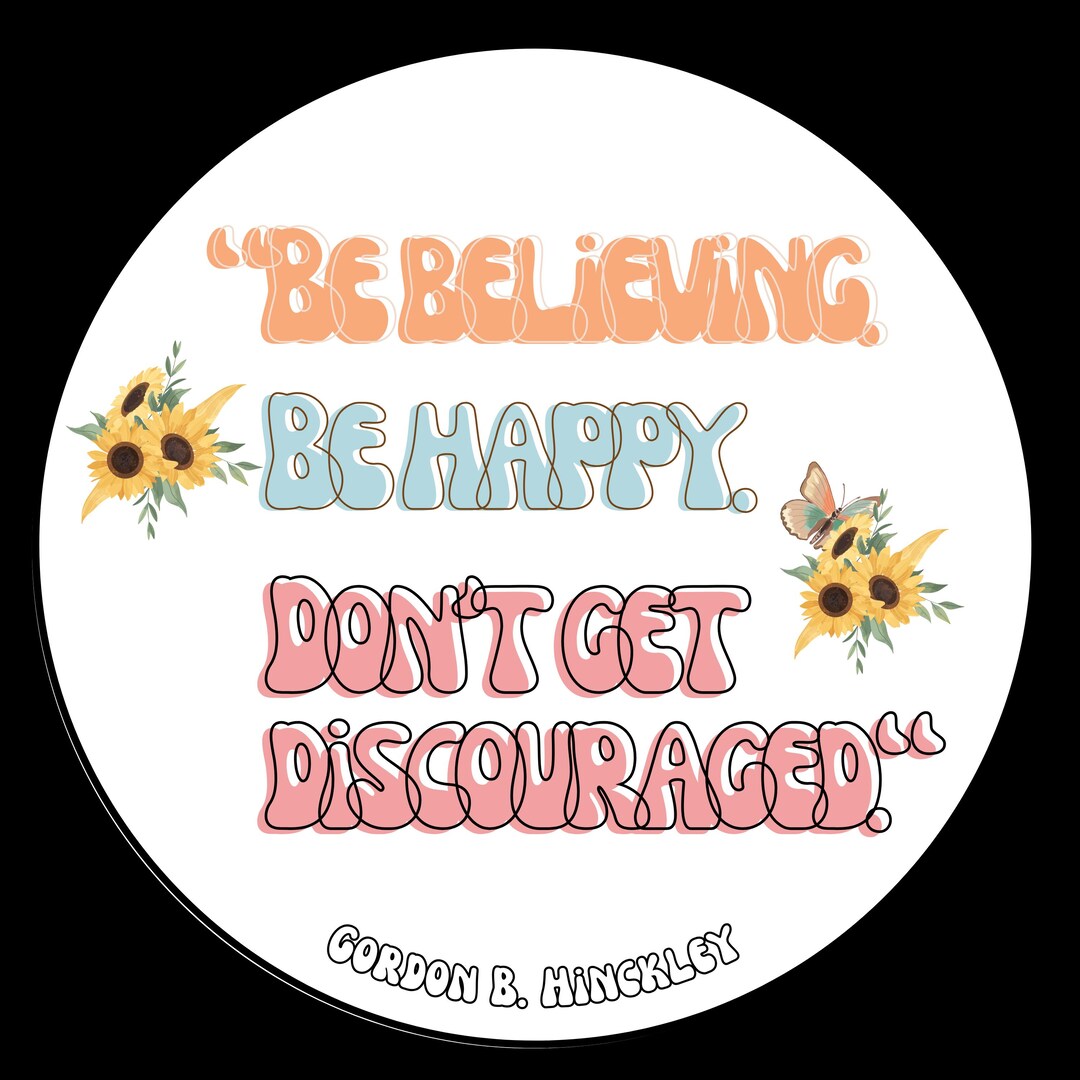 Inspirational Quotes Digital Stickers - Etsy
