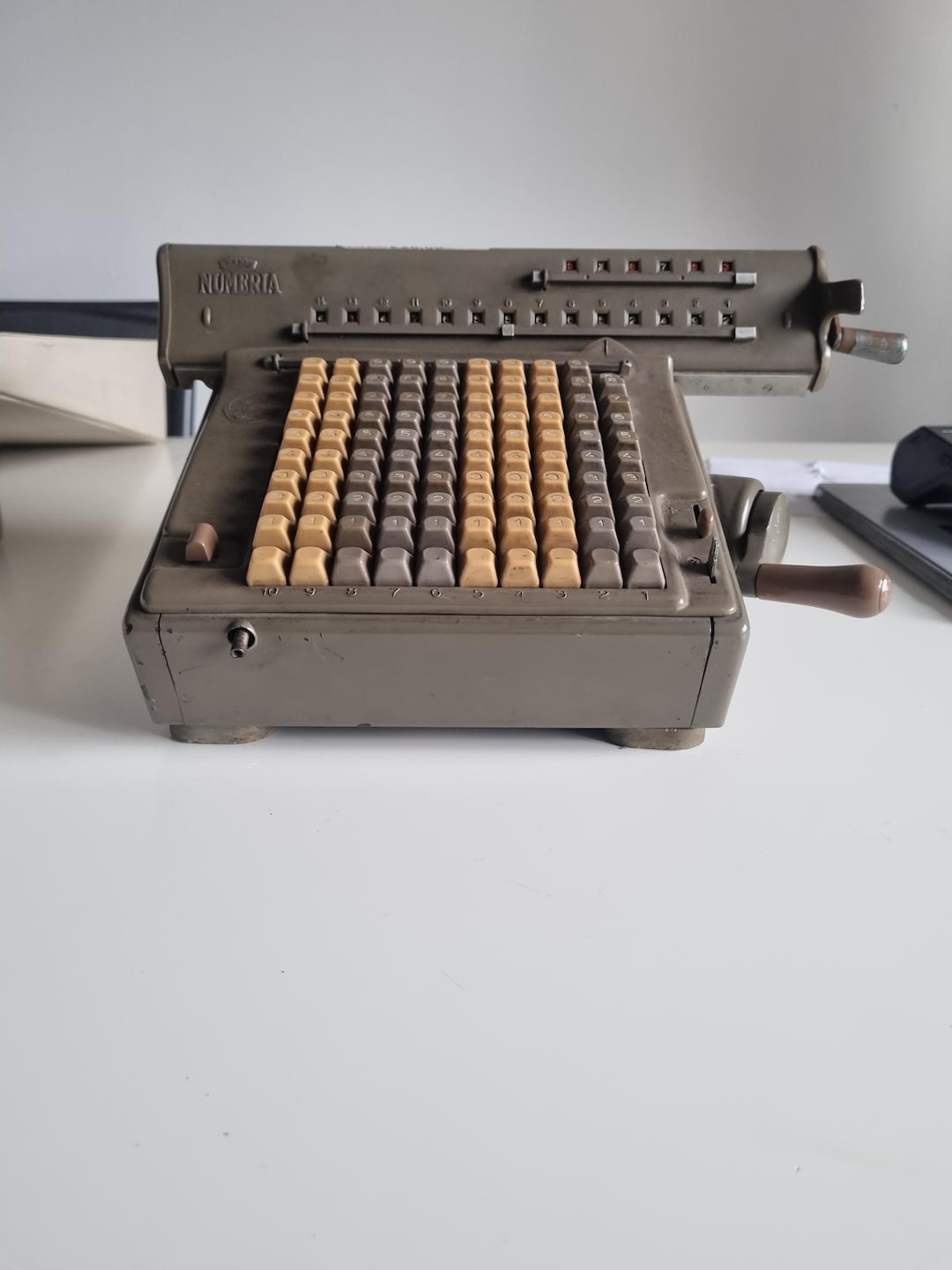 Rare Vintage Olivetti Numeria Mechanical Calculator | Antique Adding ...