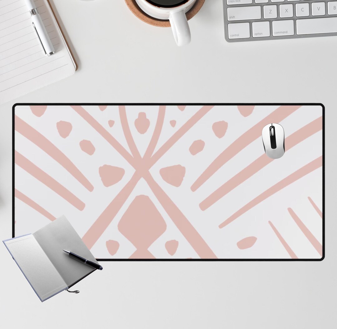 Mouse Pad, Boho Desk Pad, Drawing Pad, Workstation, Craft Pad, Home ...