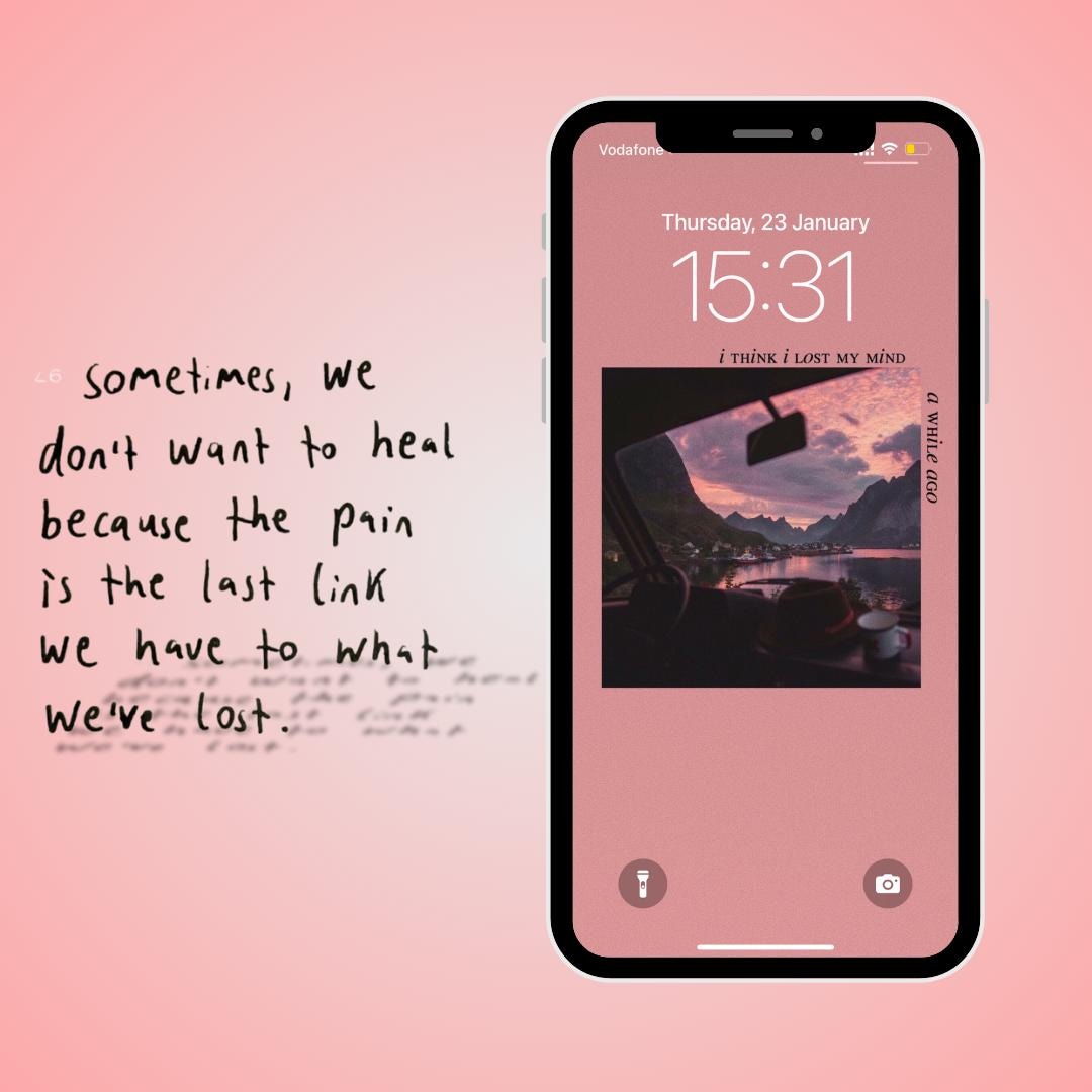 Sad Aesthetic Lock Screen - Etsy