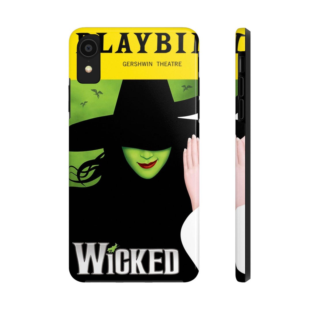 Wicked iPhone Case, Defying Gravity, Elphaba, Broadway Phone Case ...