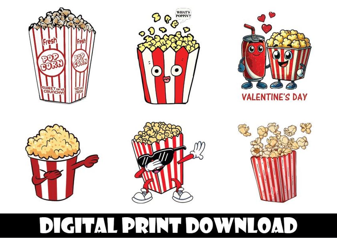 File PNG Funny Popcorn A Snack Full of Popping Laughs, Crunchy Jokes ...
