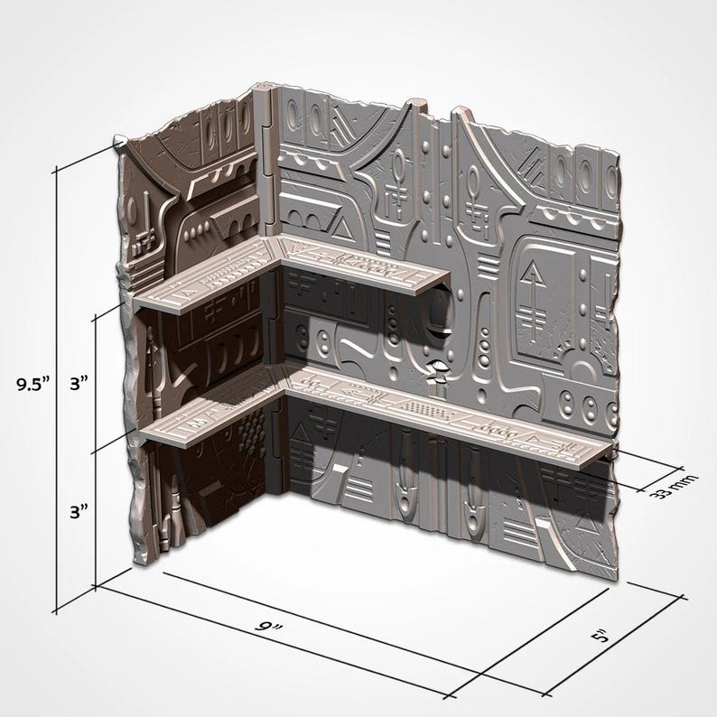 WTC Foldable Terrain - Industrial - Etsy Australia