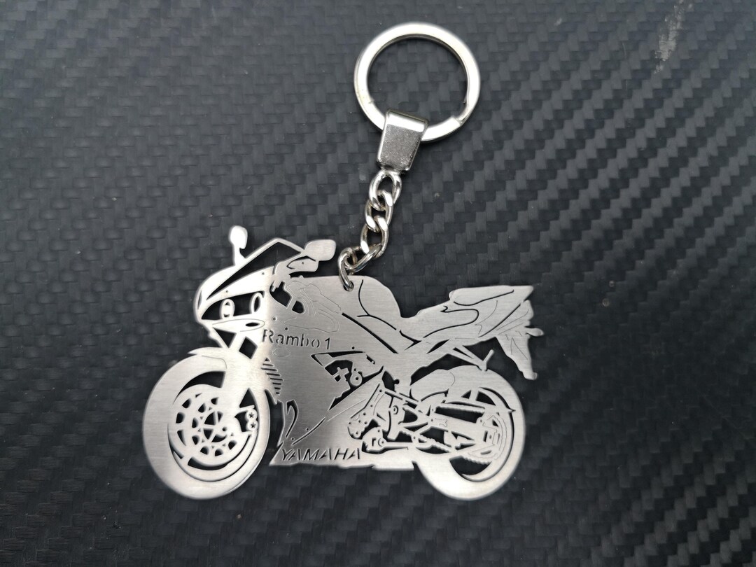 Custom Car Fan Keychain,yamaha R1 2005 - Etsy