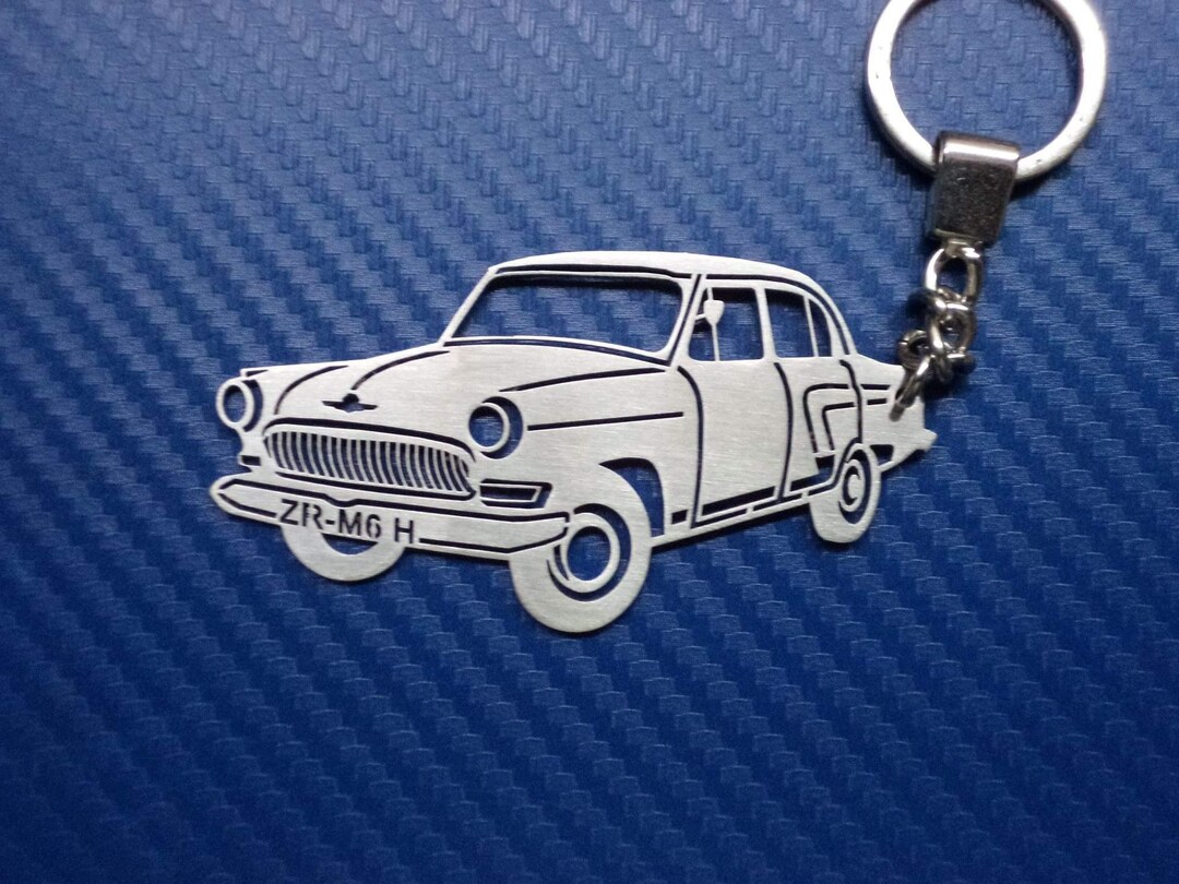 Custom Car Fan Keychain,volga Gaz M21 - Etsy