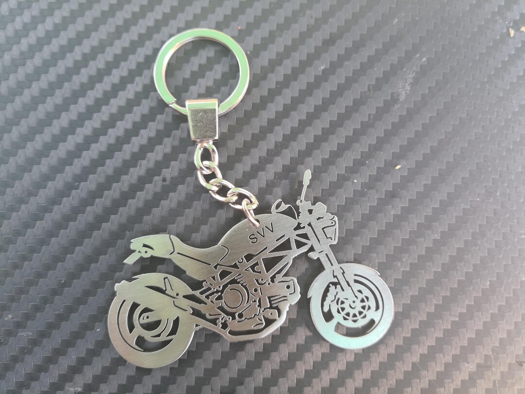 Custom Car Fan Keychain,ducati Monster - Etsy