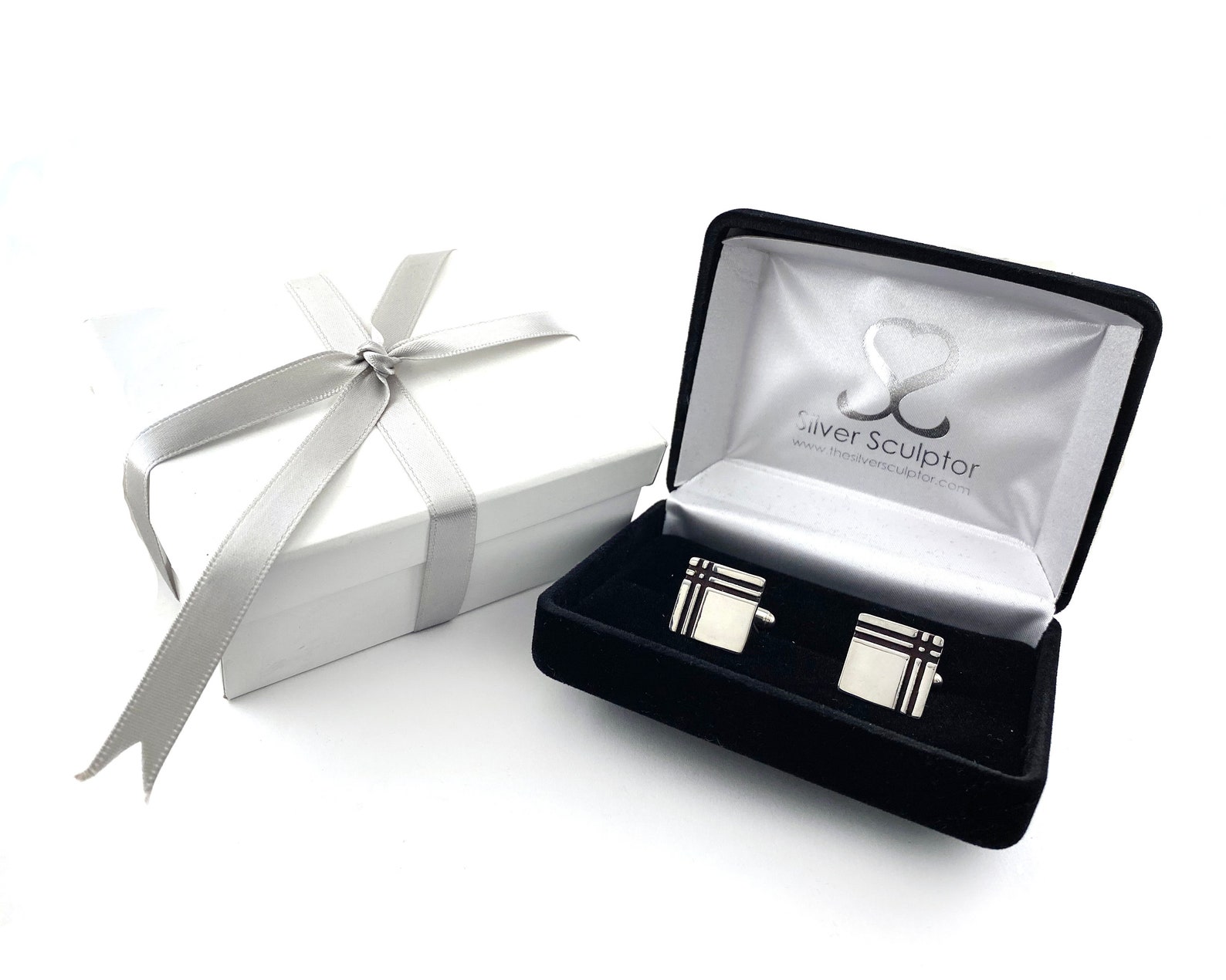 Tartan Plaid Cuff Links Scottish Tartan Scottish Cuff Links Scotland ...